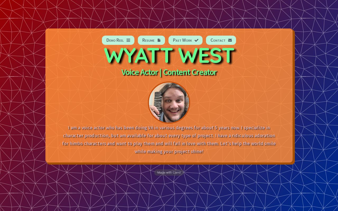 Wyatt West | Voice Actor